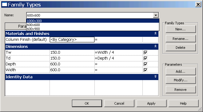 Autodesk Developer Blog : Revit ファミリAPI – その1