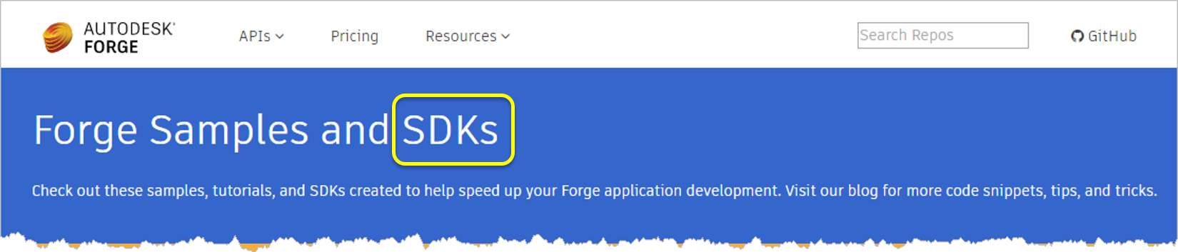 Autodesk Developer Blog : Forge SDK
