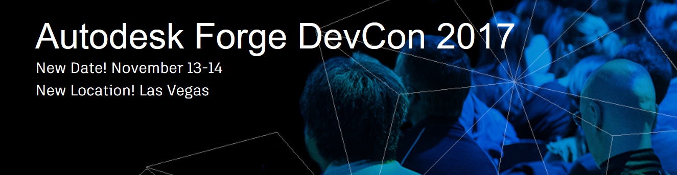 Autodesk Developer Blog : Forge DevCon 2017 日程変更について