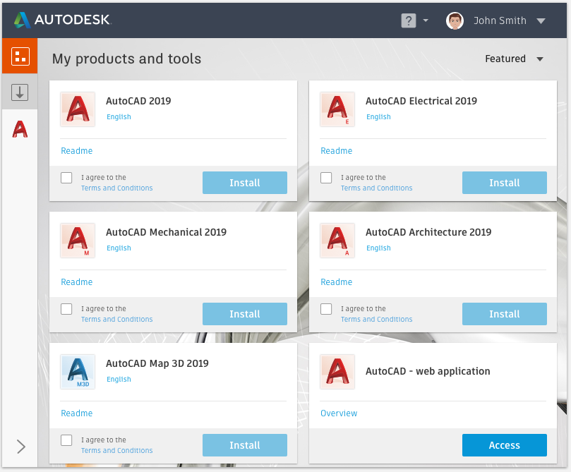 Autodesk Developer Blog : Only One AutoCAD – 業種別 AutoCAD 製品の提供方法変更