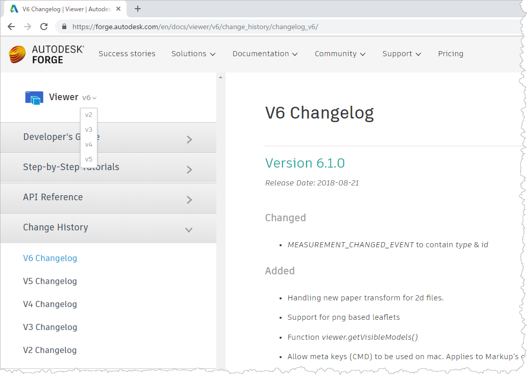 Autodesk Developer Blog : Forge Viewer バージョン指定のもう1つの方法