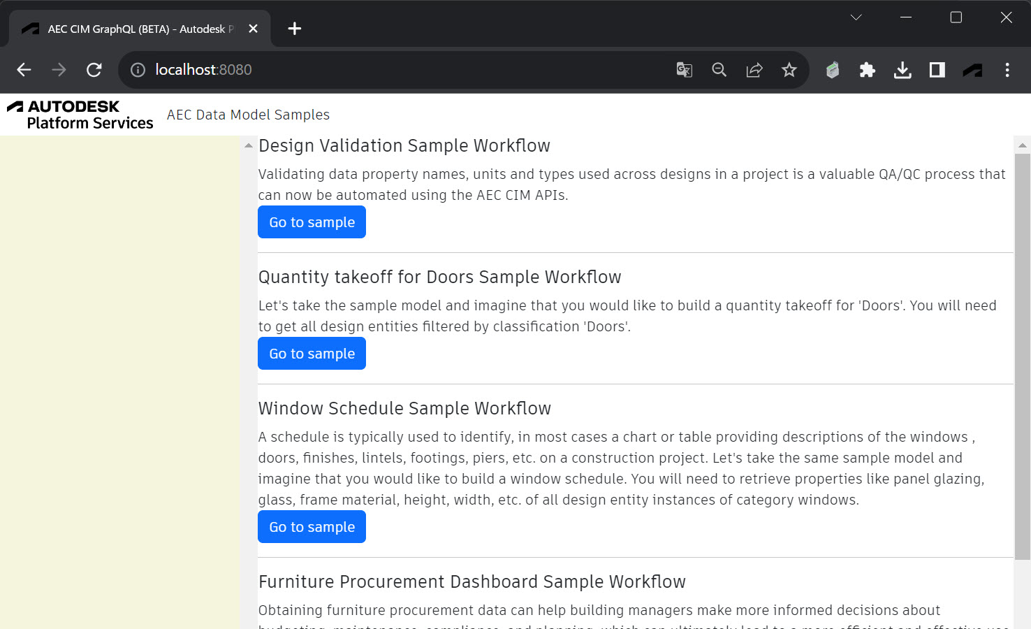 Autodesk Developer Blog : AEC Data Model サンプル：事前準備