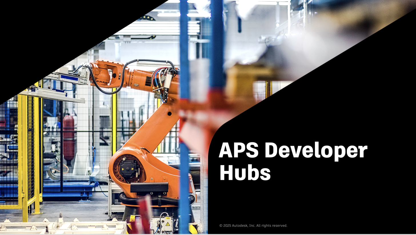 Autodesk Developer Blog : APS デベロッパーハブについて