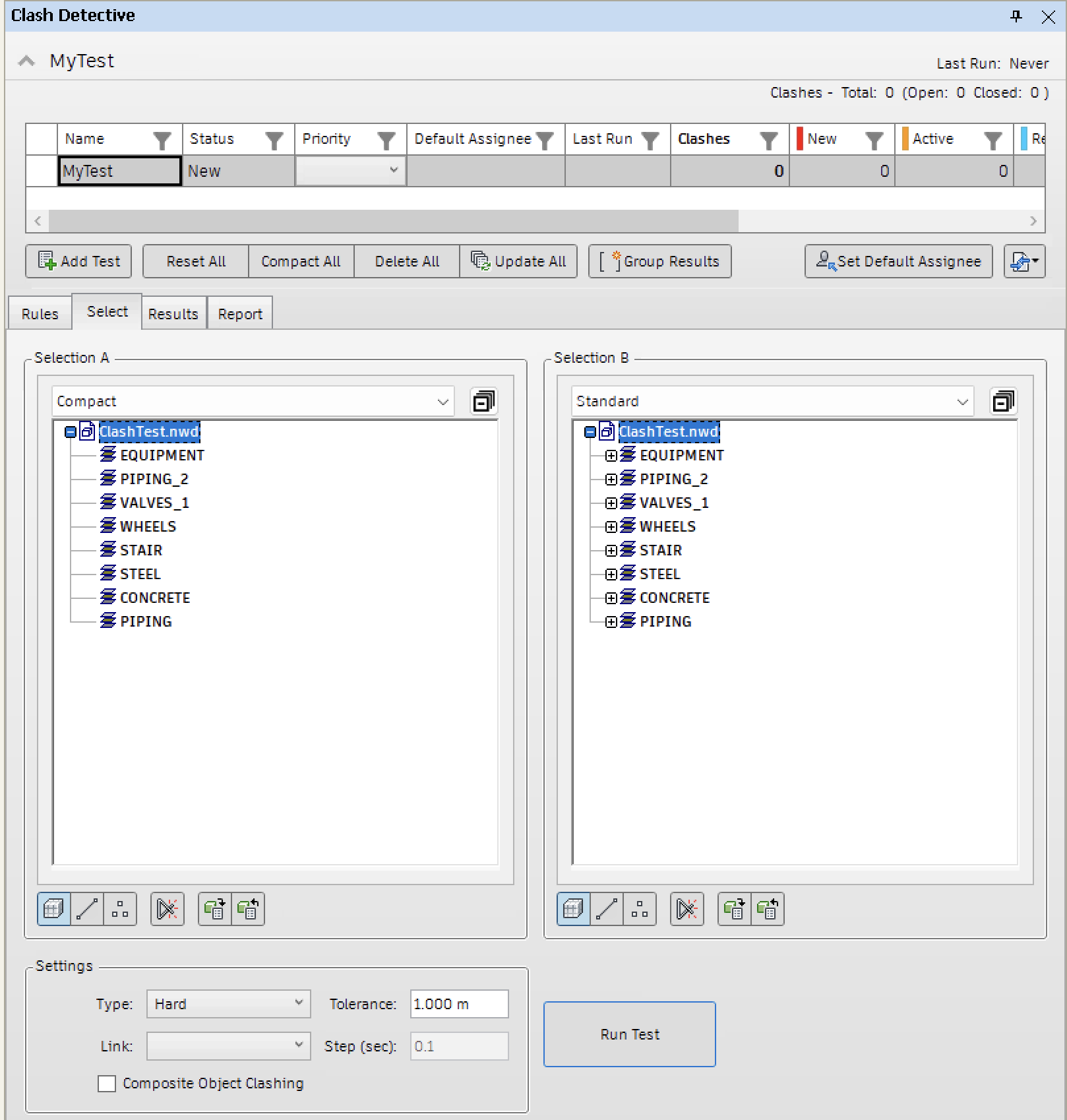 Setting Selections in Navisworks Clash: A Step-by-Step Guide